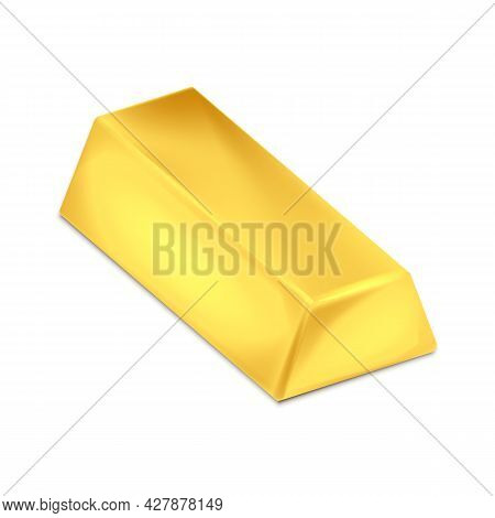 Gold Bar Isolated On Vector & Photo (Free Trial) | Bigstock