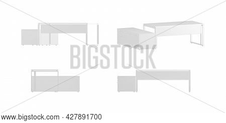 Office Table Mockup Image & Photo (Free Trial) | Bigstock