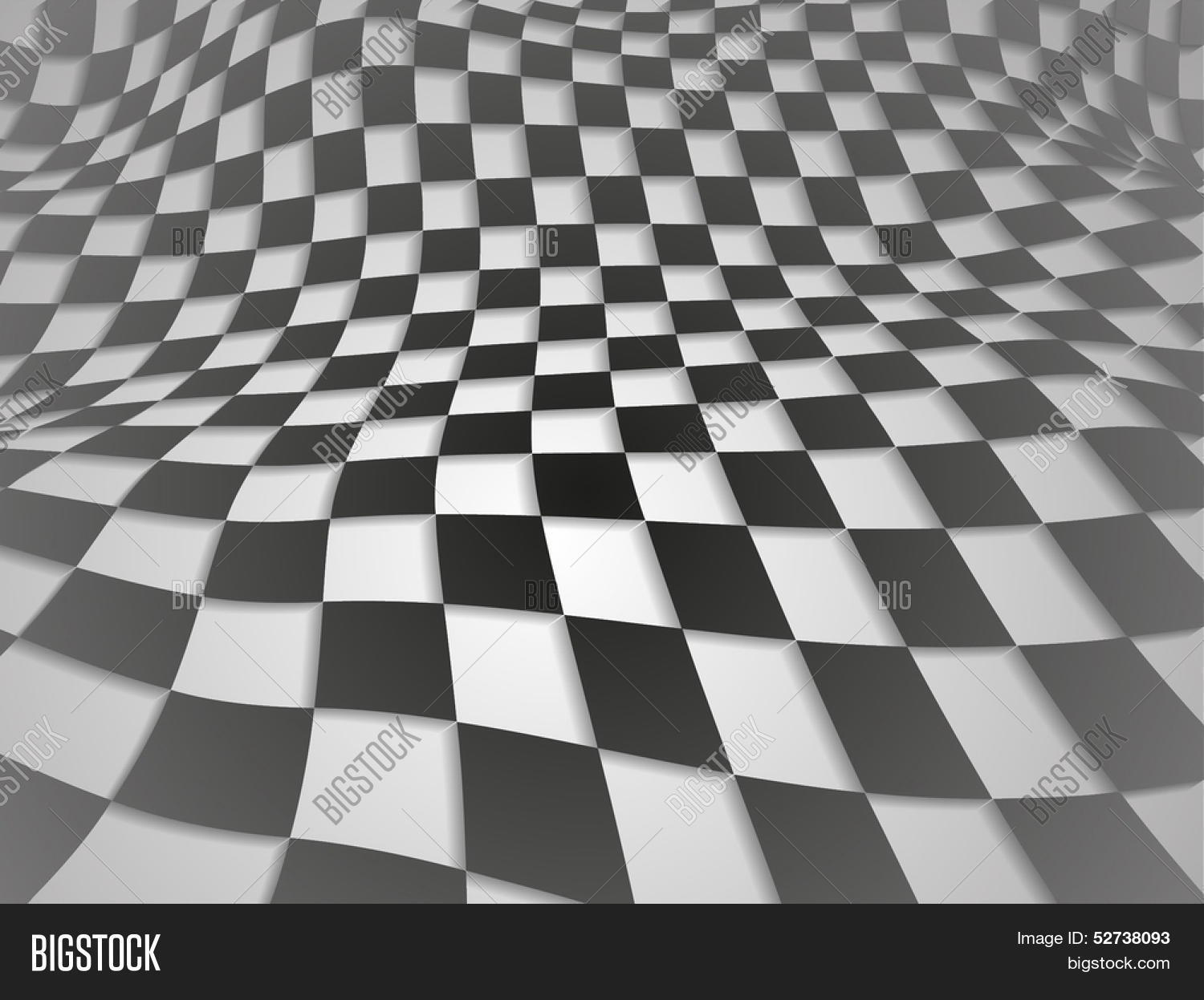Vector Checkered Texture 3d Vector & Photo | Bigstock