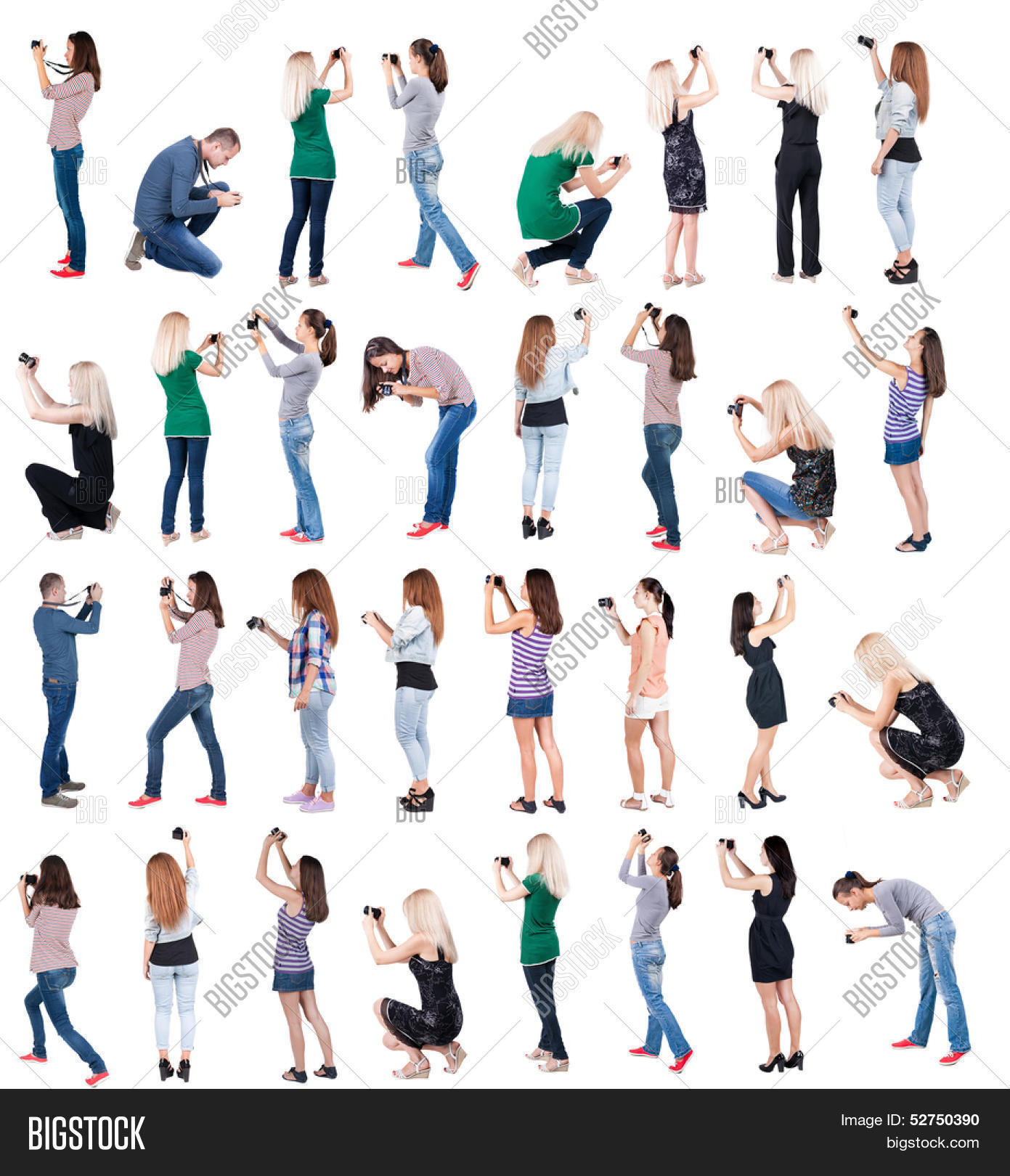 Set "Back View Man Image & Photo (Free Trial) | Bigstock