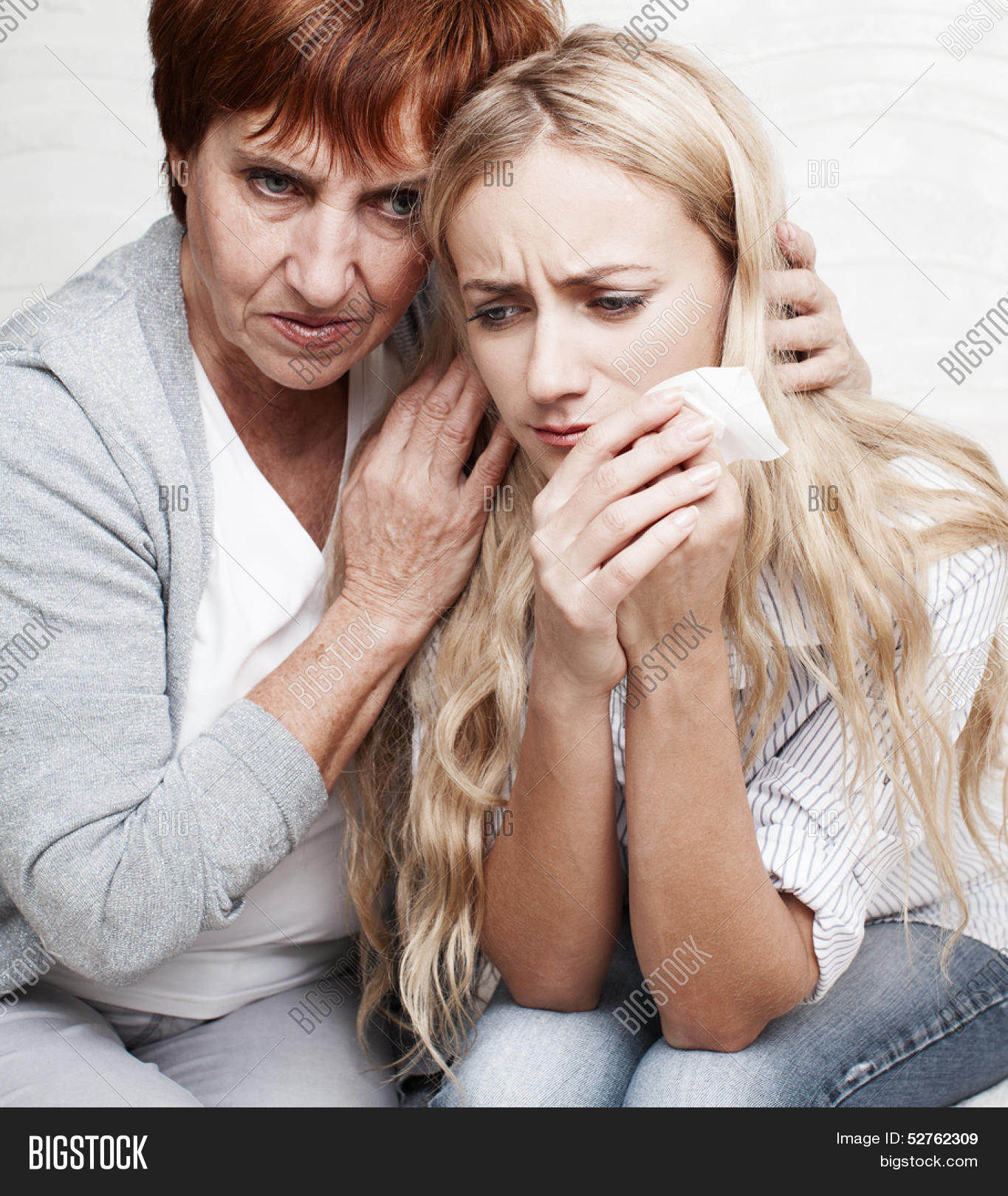 Mother Soothes Crying Image & Photo (Free Trial) | Bigstock