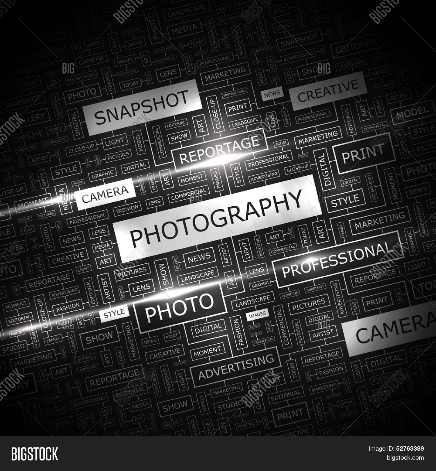 PHOTOGRAPHY. Word Vector & Photo (Free Trial) | Bigstock