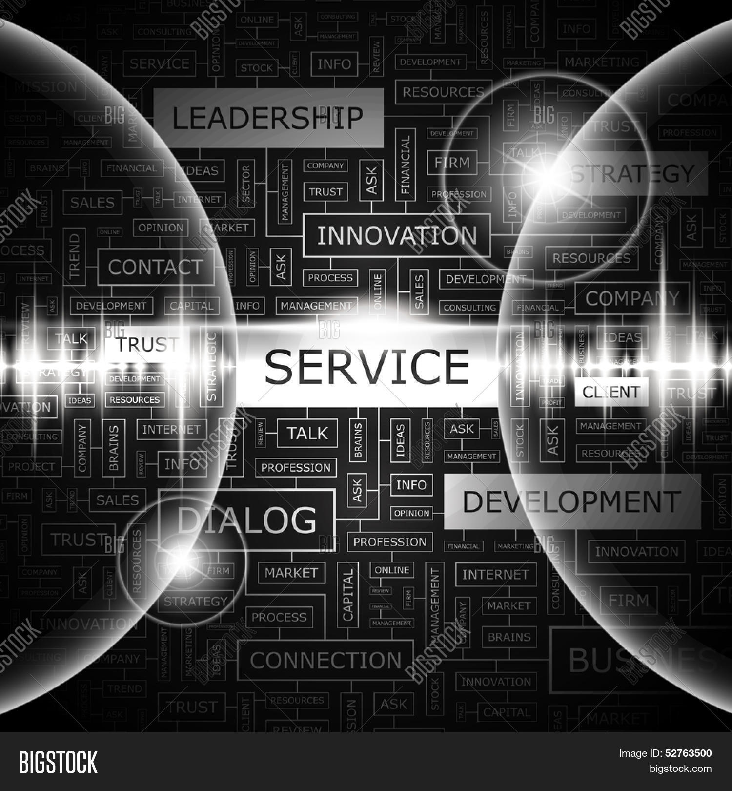 SERVICE. Background Vector & Photo (Free Trial) | Bigstock