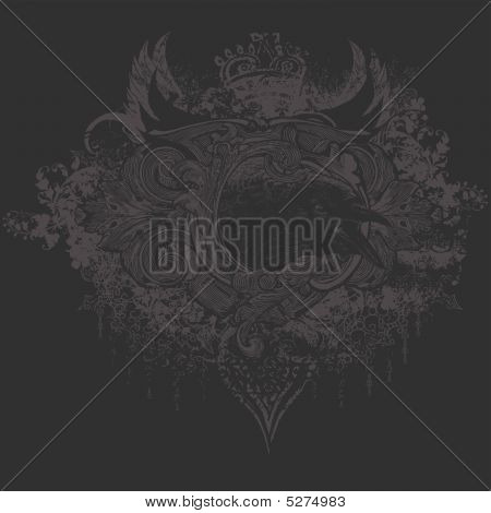 Screaming Crow Vector Vector & Photo (Free Trial) | Bigstock