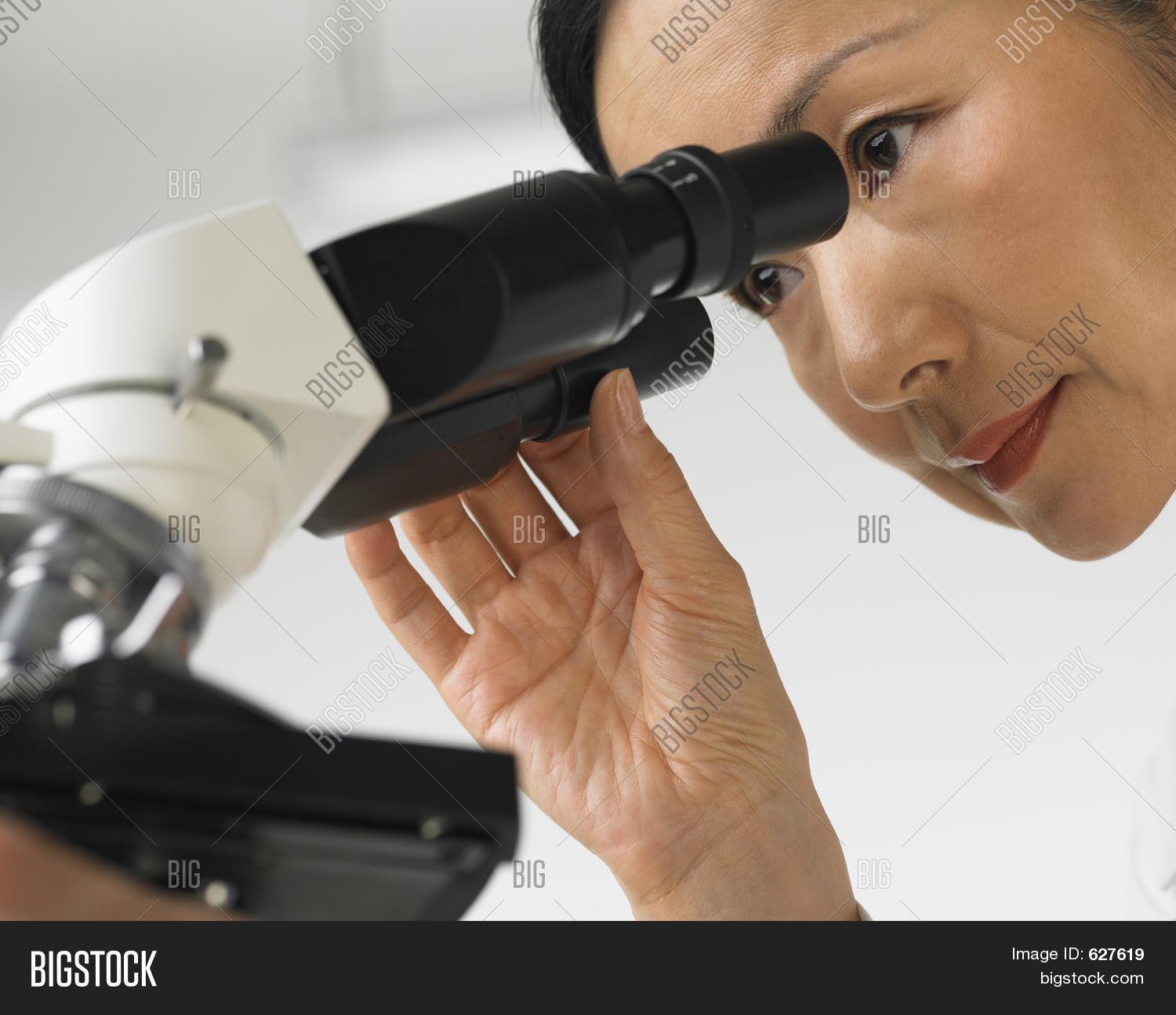 Scientist Microscope Image & Photo (Free Trial) | Bigstock