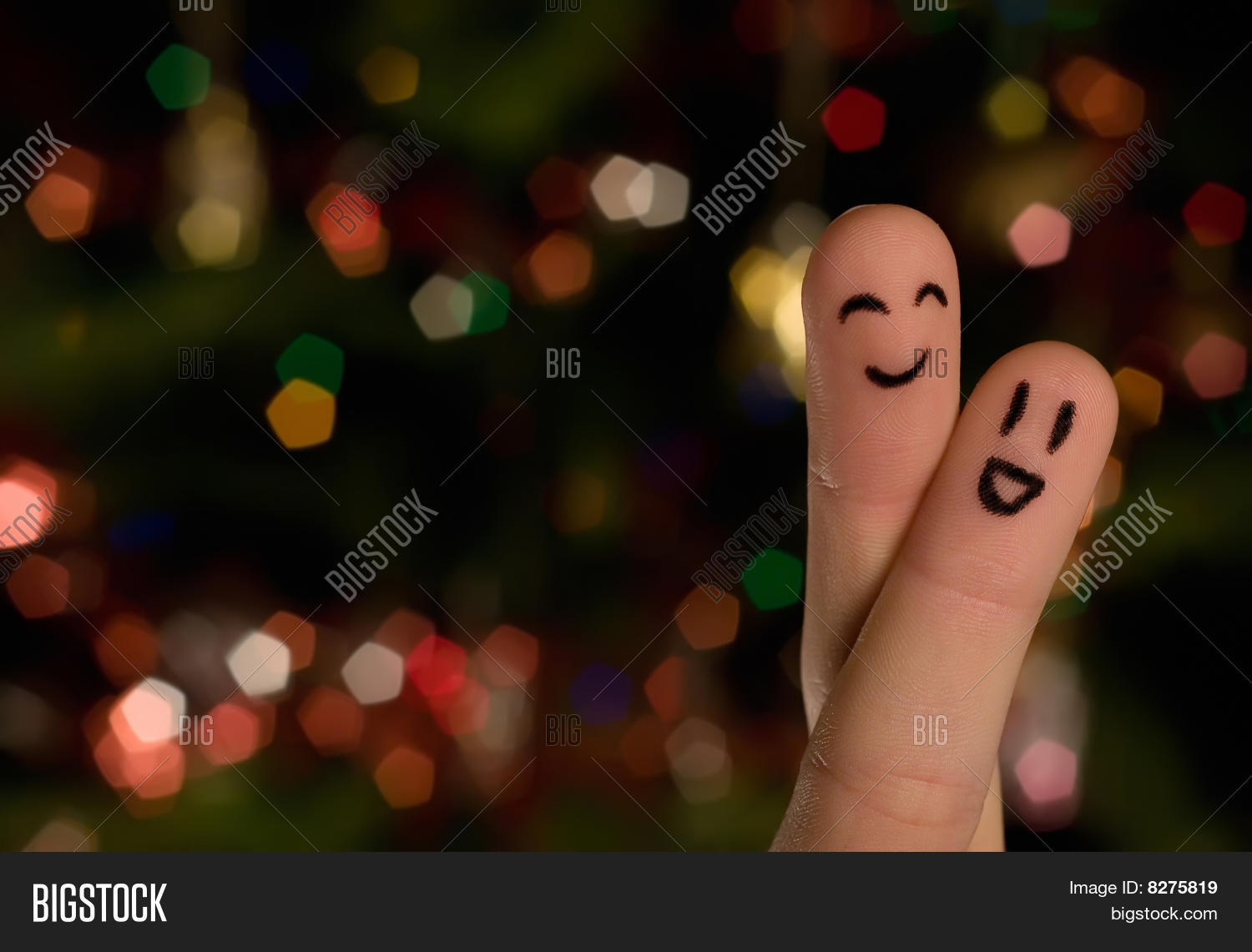 Two Fingers Hugging Image & Photo (Free Trial) | Bigstock