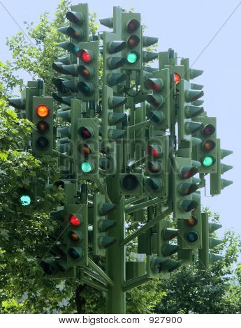 Traffic Lights Tree Image & Photo (Free Trial) | Bigstock
