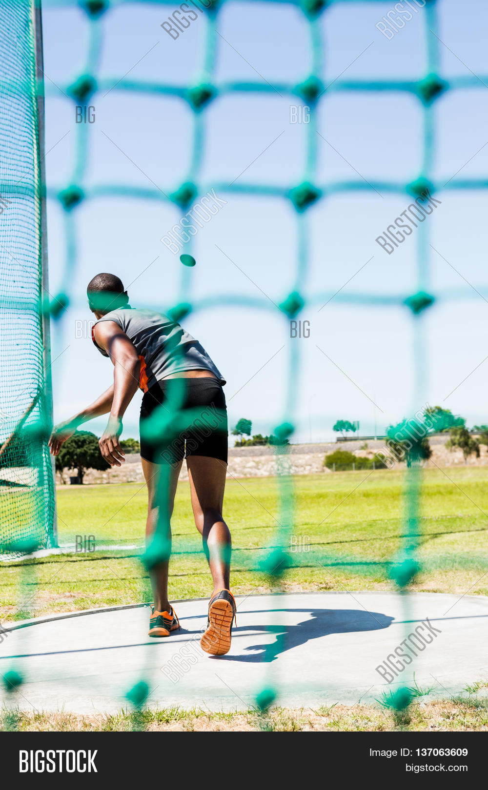 Rear View Athlete Image & Photo (Free Trial) | Bigstock