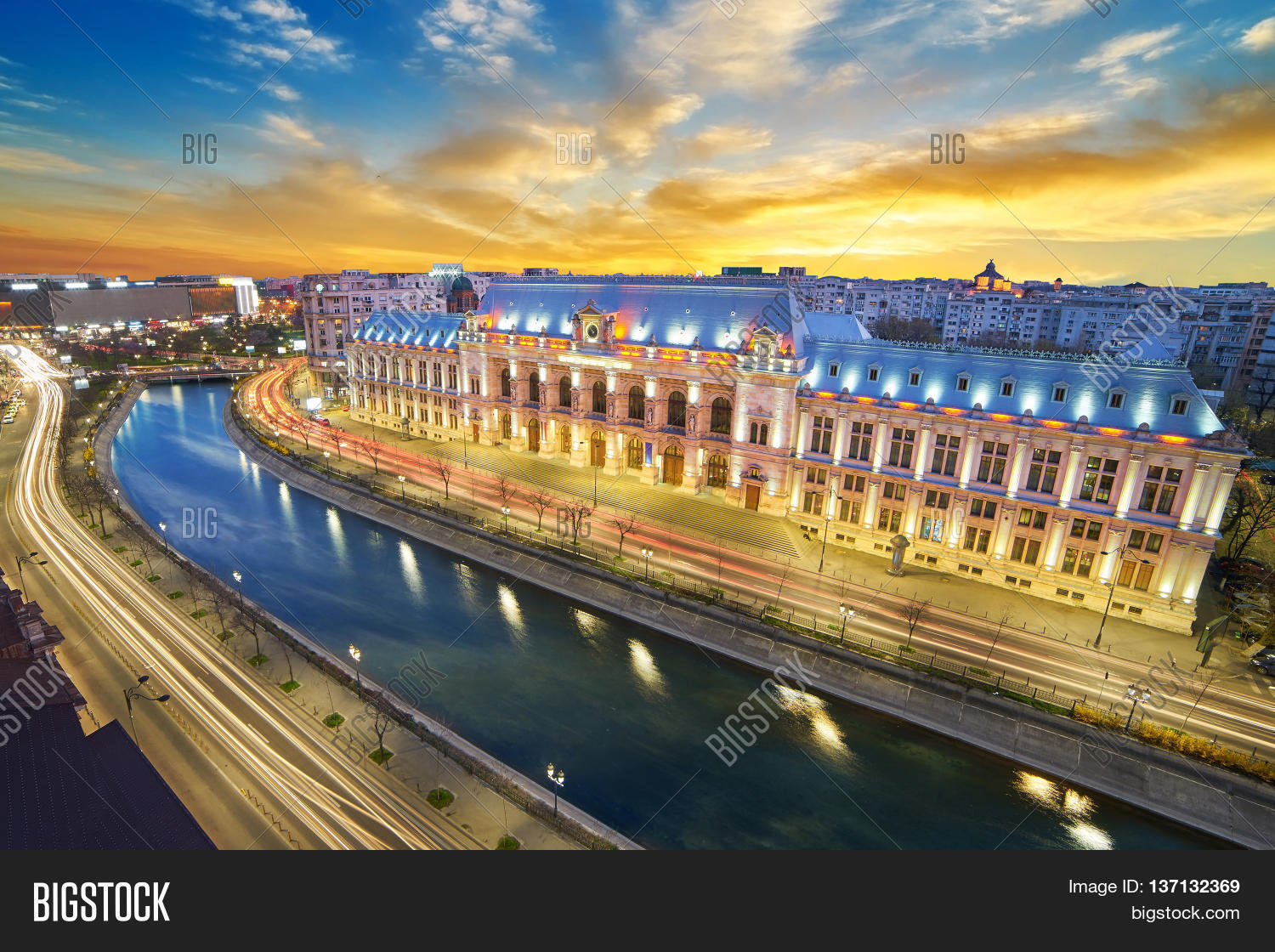 Bucharest By Night Image & Photo (Free Trial) | Bigstock