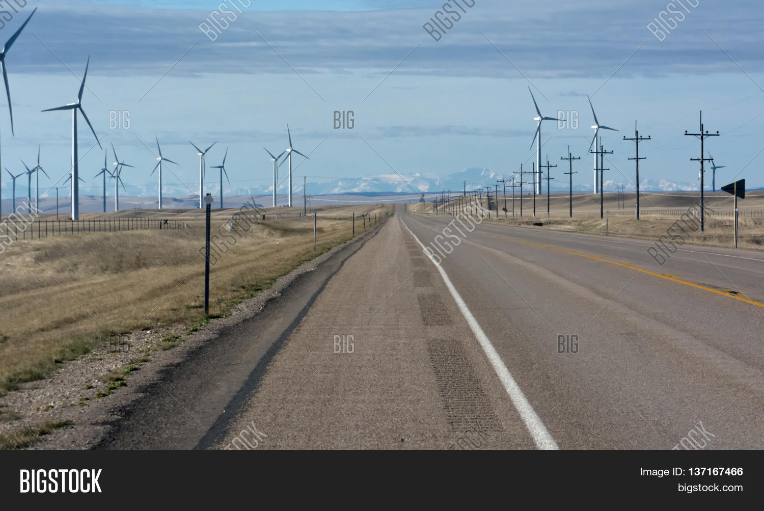 Straight Road Splits Image & Photo (Free Trial) | Bigstock