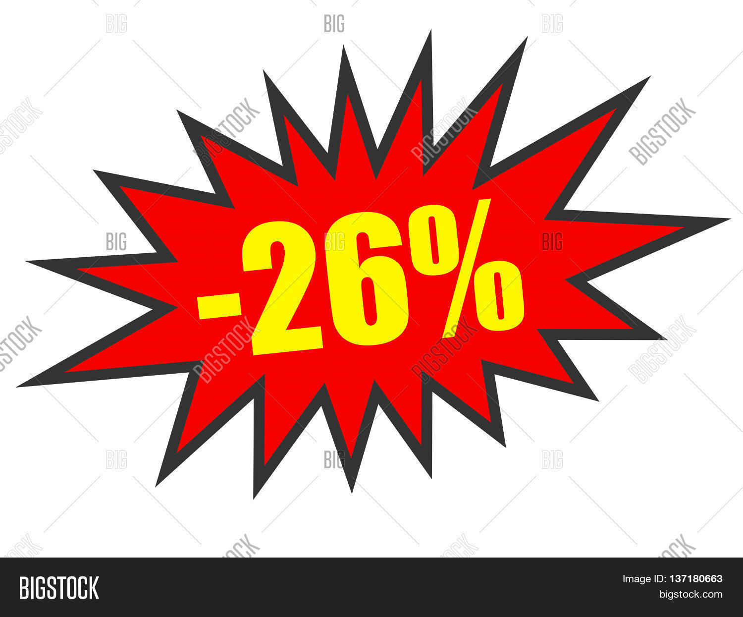 Discount 26 Percent Image & Photo (Free Trial) | Bigstock
