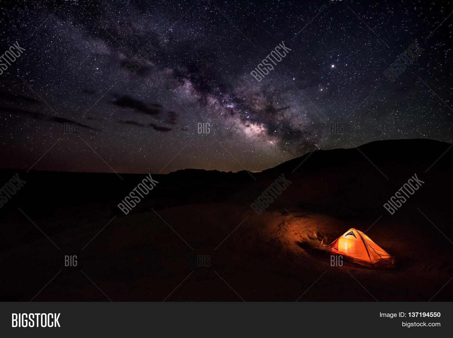 Camping Under Stars Image & Photo (Free Trial) | Bigstock