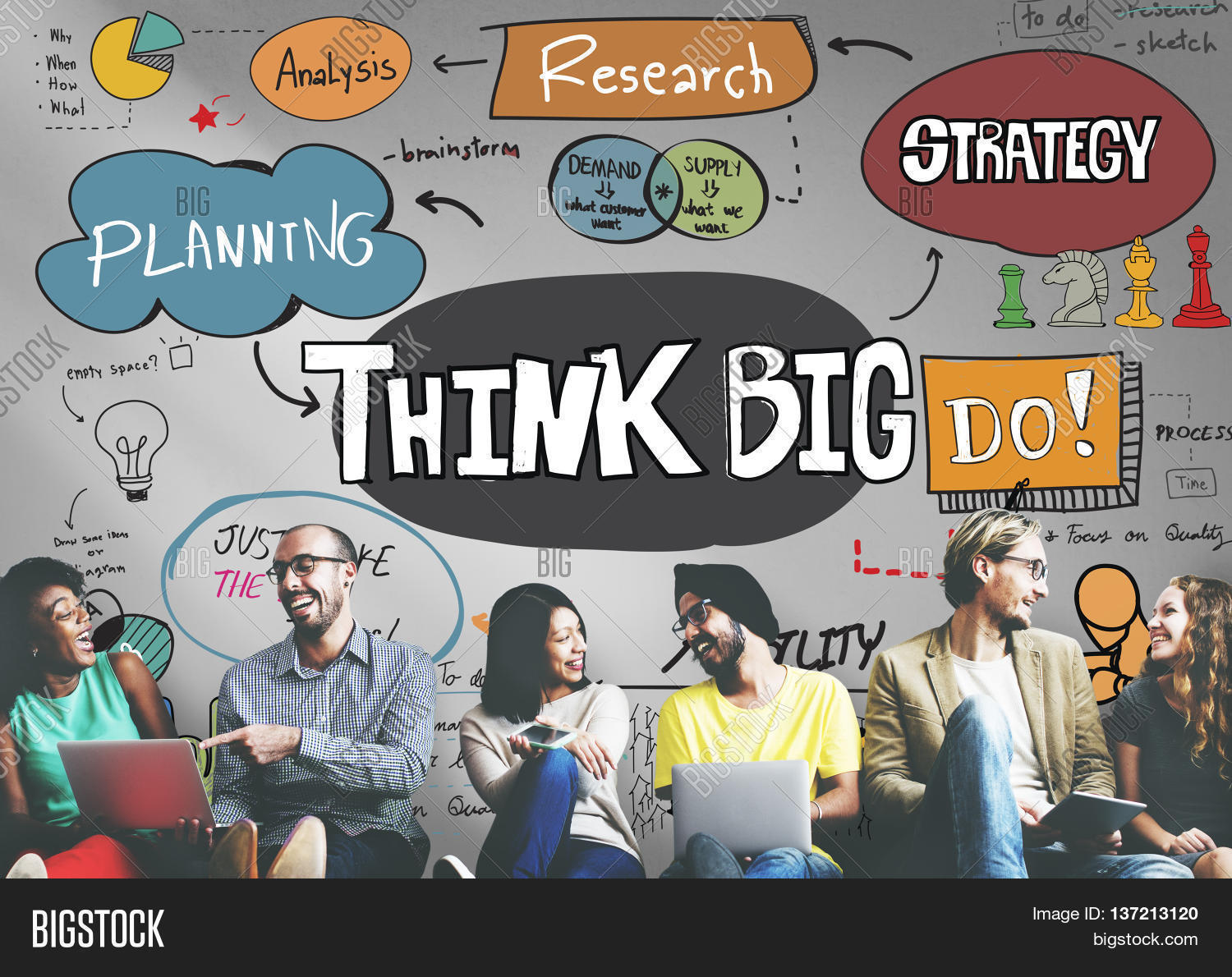 Think Big Positive Image & Photo (Free Trial) | Bigstock