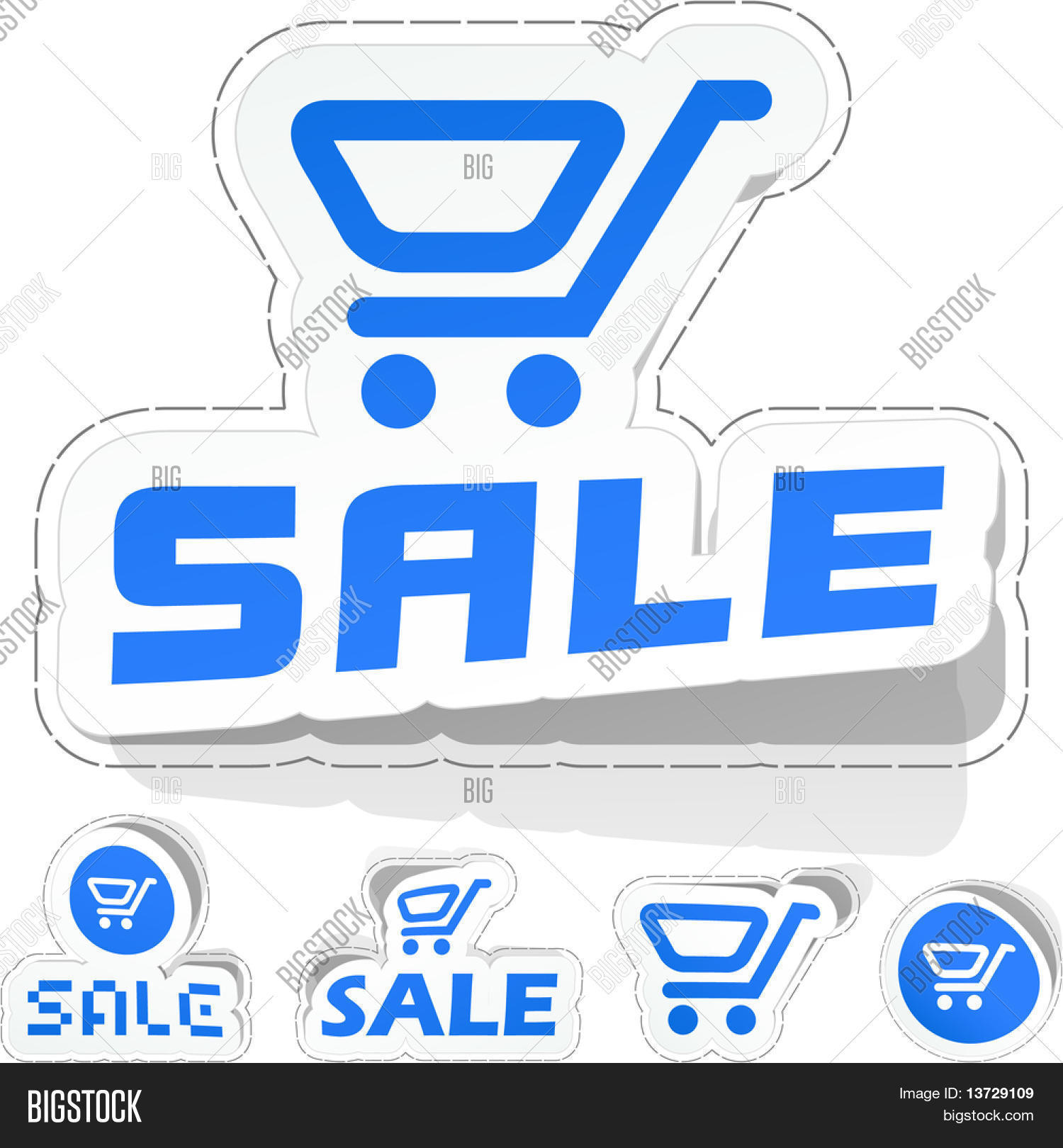 Shopping Cart. Vector Vector & Photo (Free Trial) | Bigstock