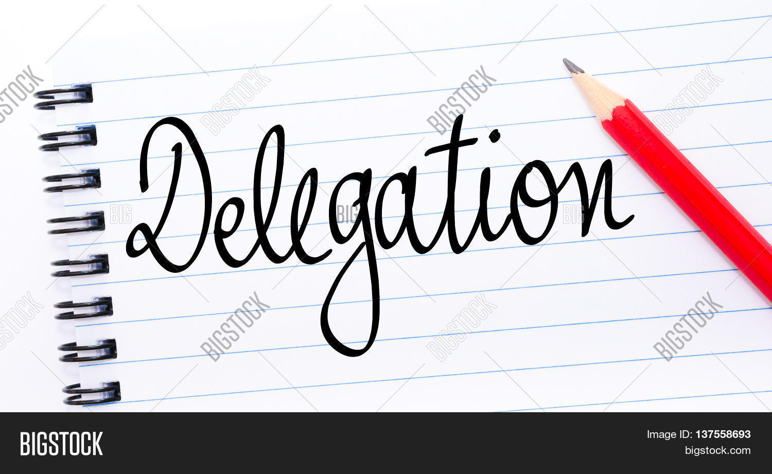 Delegation Written On Image & Photo (Free Trial) | Bigstock