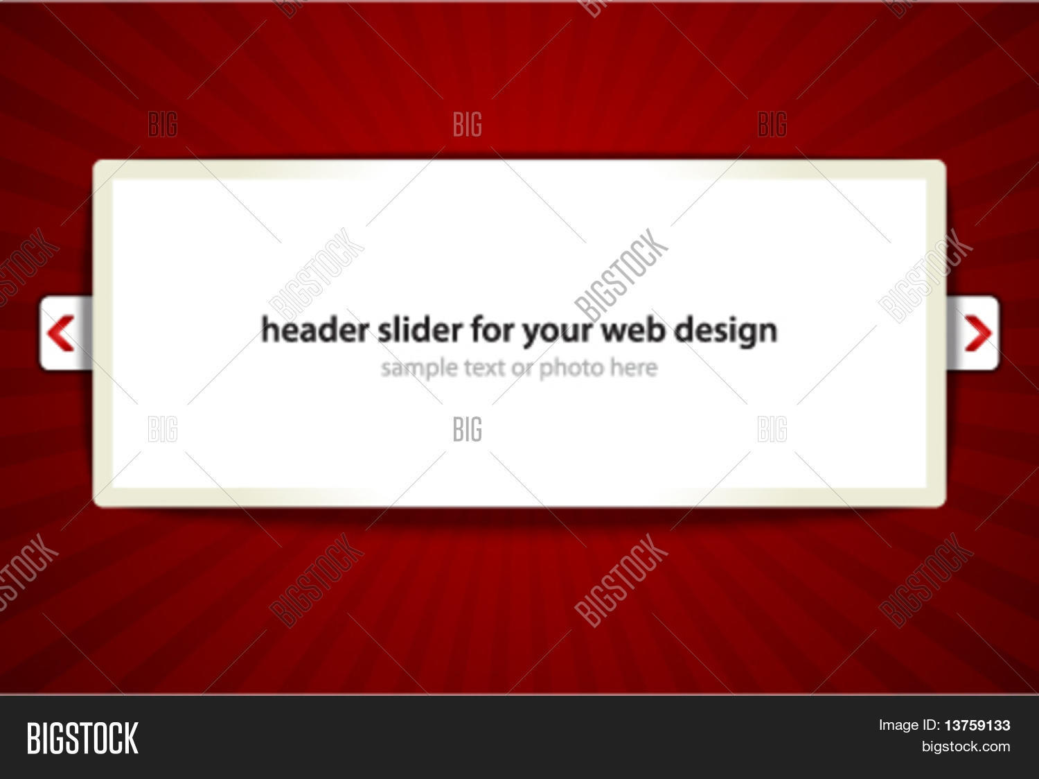 Vector Header Slider Vector & Photo (Free Trial) | Bigstock