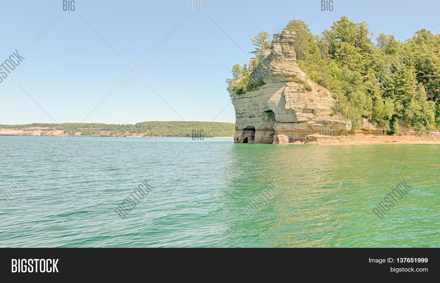 Miners' Castle On Lake Image & Photo (Free Trial) | Bigstock