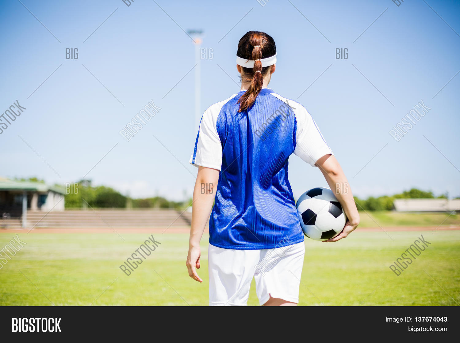 Rear View Soccer Image & Photo (Free Trial) | Bigstock