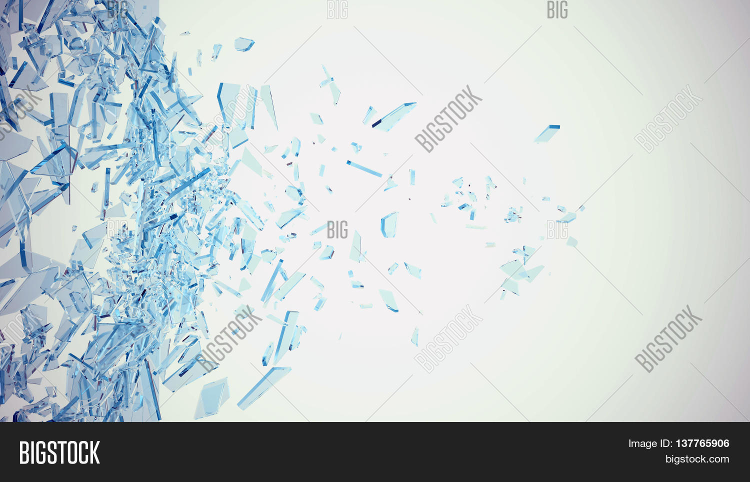 Abstract Broken Blue Image & Photo (Free Trial) | Bigstock