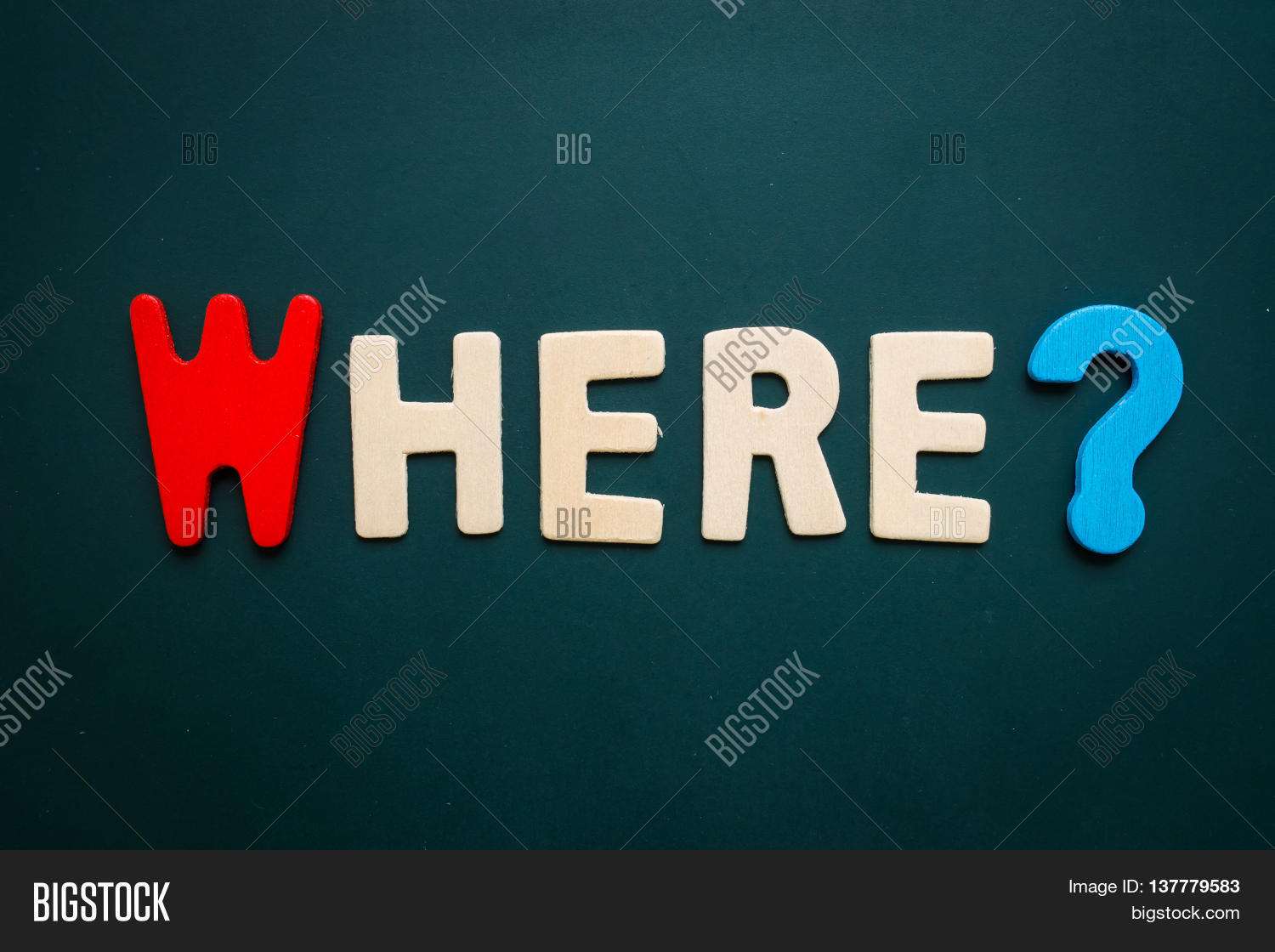 Text 'where' Wording Image & Photo (Free Trial) | Bigstock