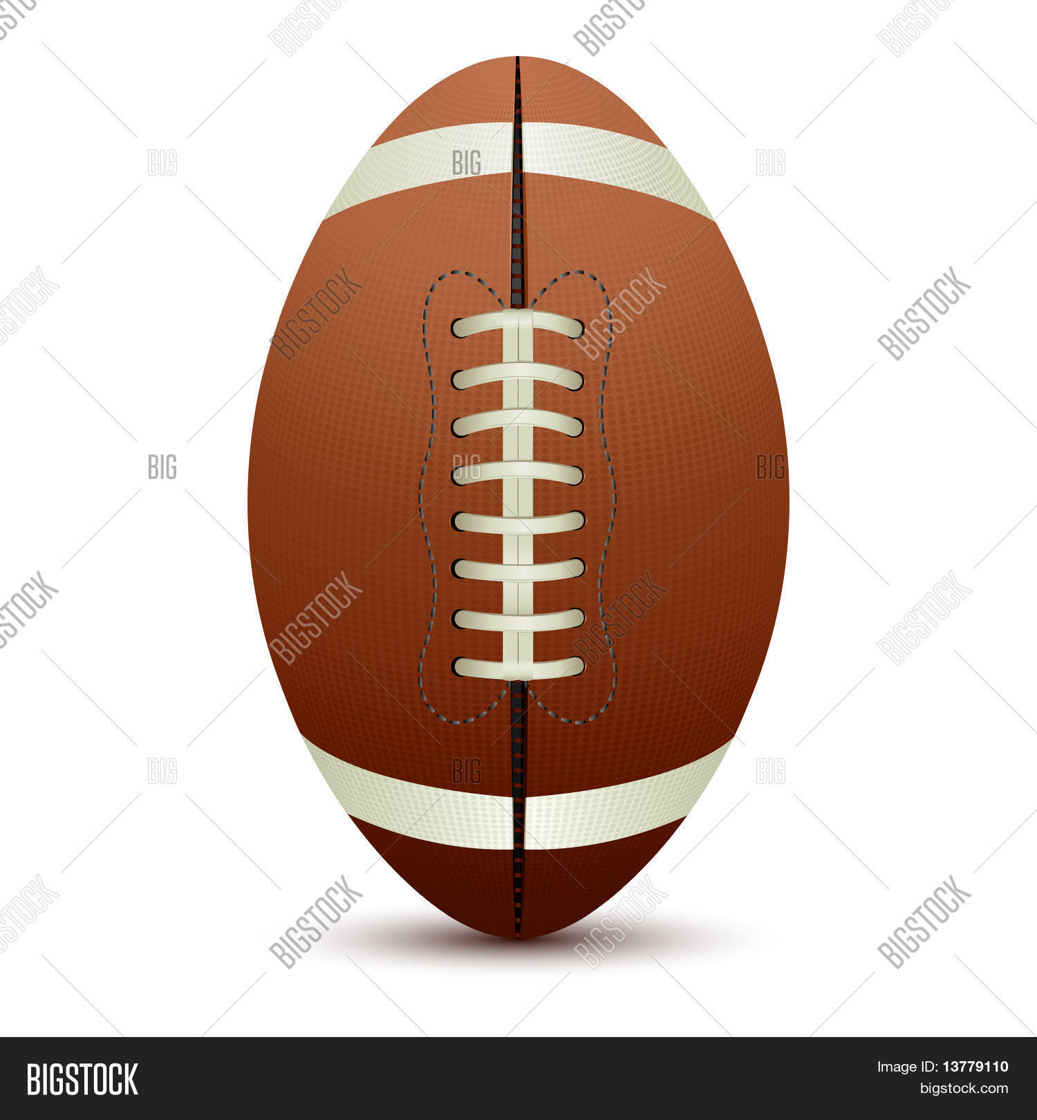 Rugby Ball Vector & Photo (Free Trial) | Bigstock