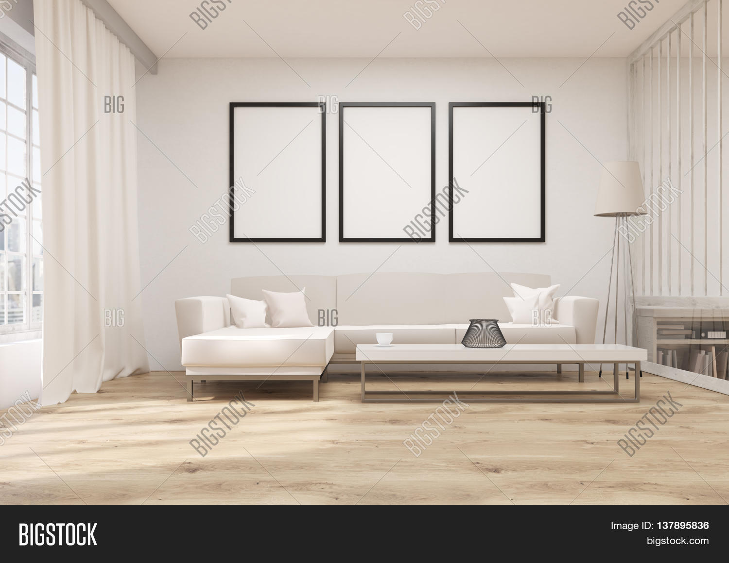 Living Room Blank Image & Photo (Free Trial) | Bigstock