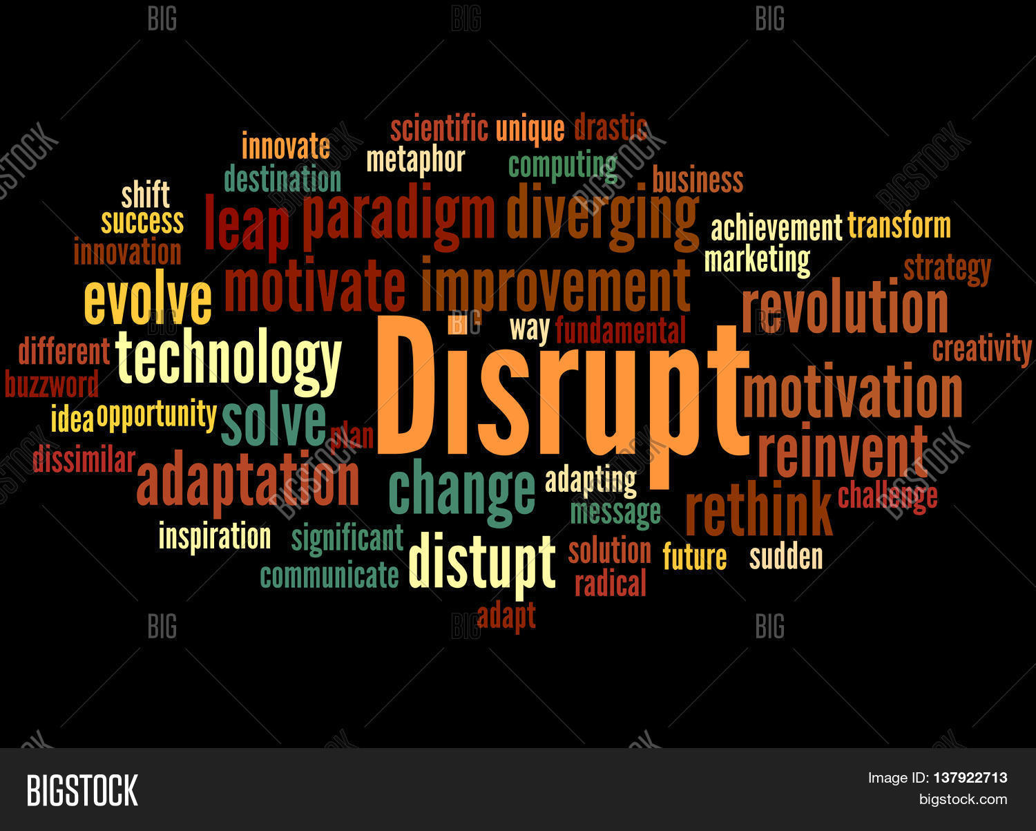 Disrupt, Word Cloud Image & Photo (Free Trial) | Bigstock Disrupt, Word Cloud Image & Photo (Free Trial) | Bigstock