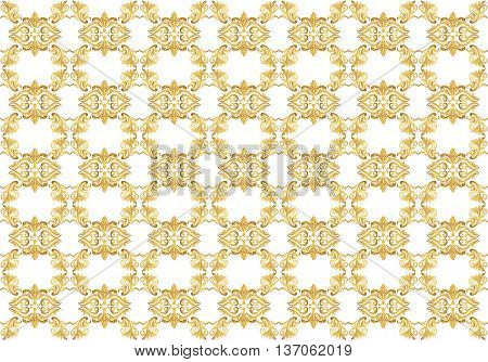 Gold Ornament Pattern Vector & Photo (Free Trial) | Bigstock