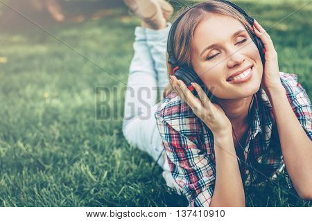 Enjoying Music Nature Image & Photo (Free Trial) | Bigstock