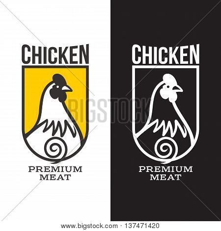 Set Logos Chicken, Image & Photo (Free Trial) | Bigstock