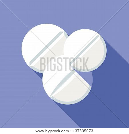 Medical Pills Flat Vector & Photo (Free Trial) | Bigstock