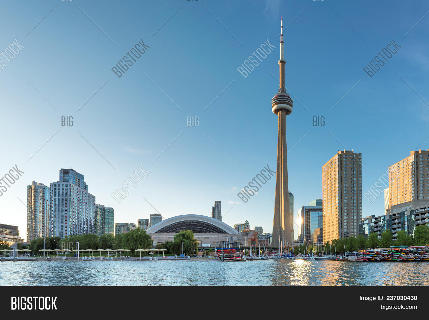 Toronto Skyline Sunny Image & Photo (Free Trial) | Bigstock