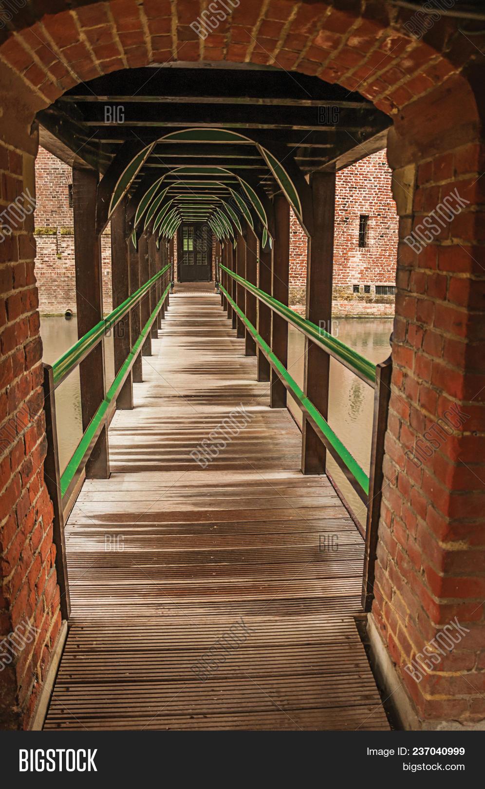 Wooden Drawbridge Image & Photo (Free Trial) | Bigstock