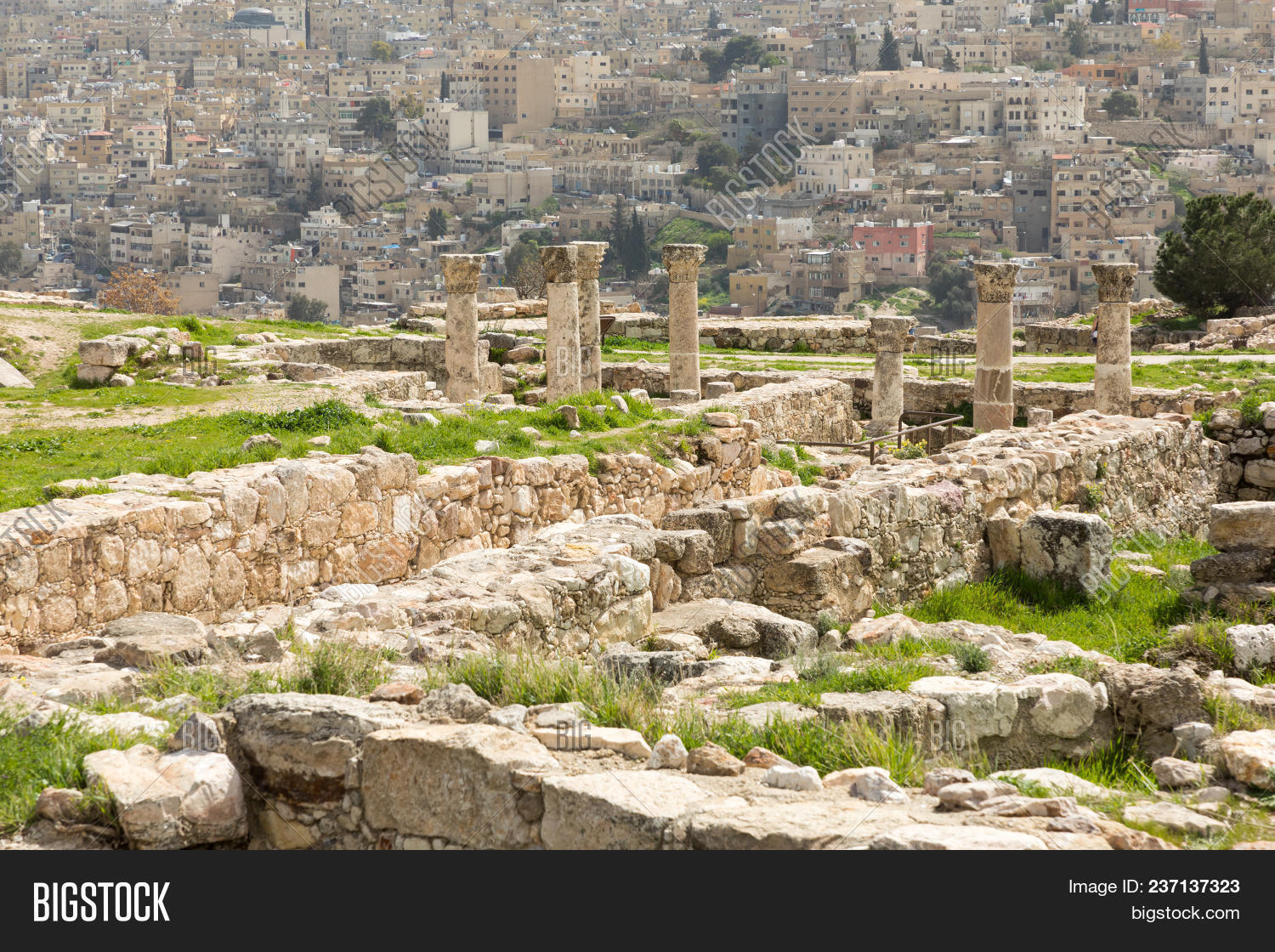 Amman Citadel Complex Image & Photo (Free Trial) | Bigstock