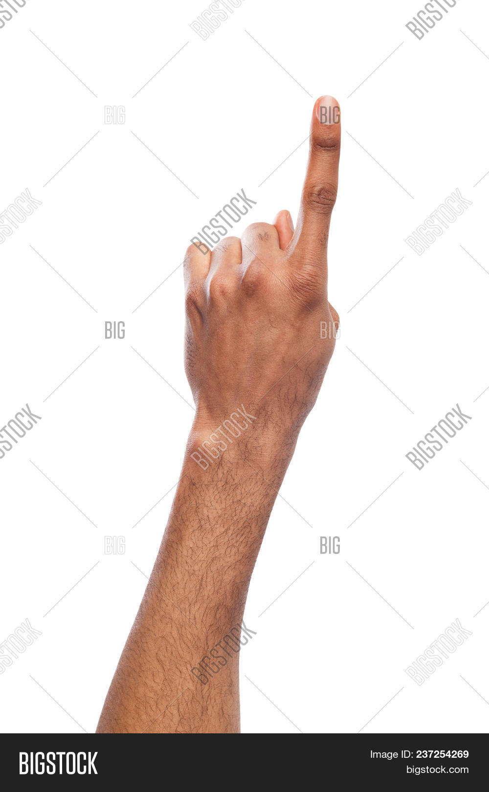Black Hand Showing Image & Photo (Free Trial) | Bigstock