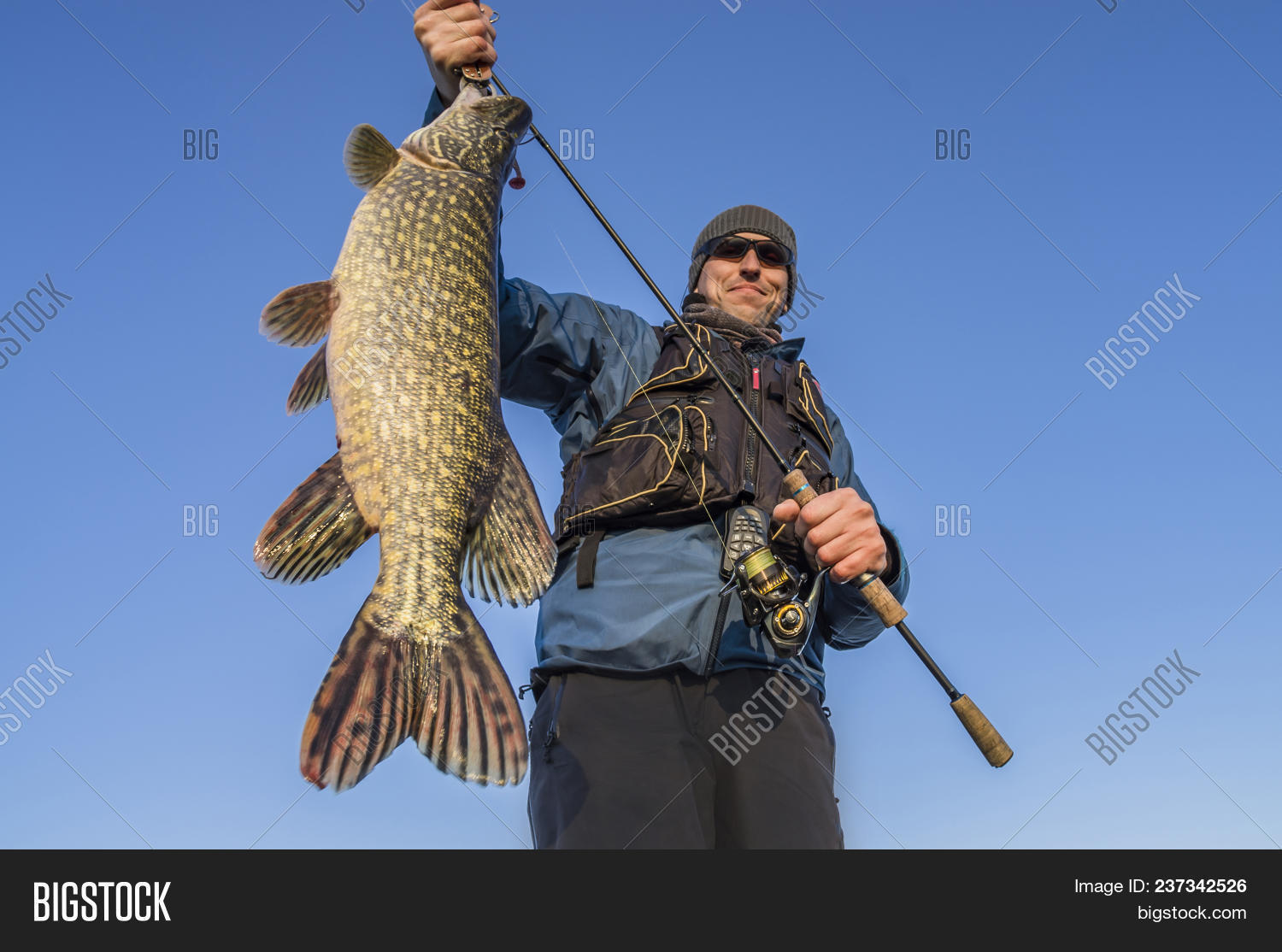 Happy Fisherman Image & Photo (Free Trial) | Bigstock