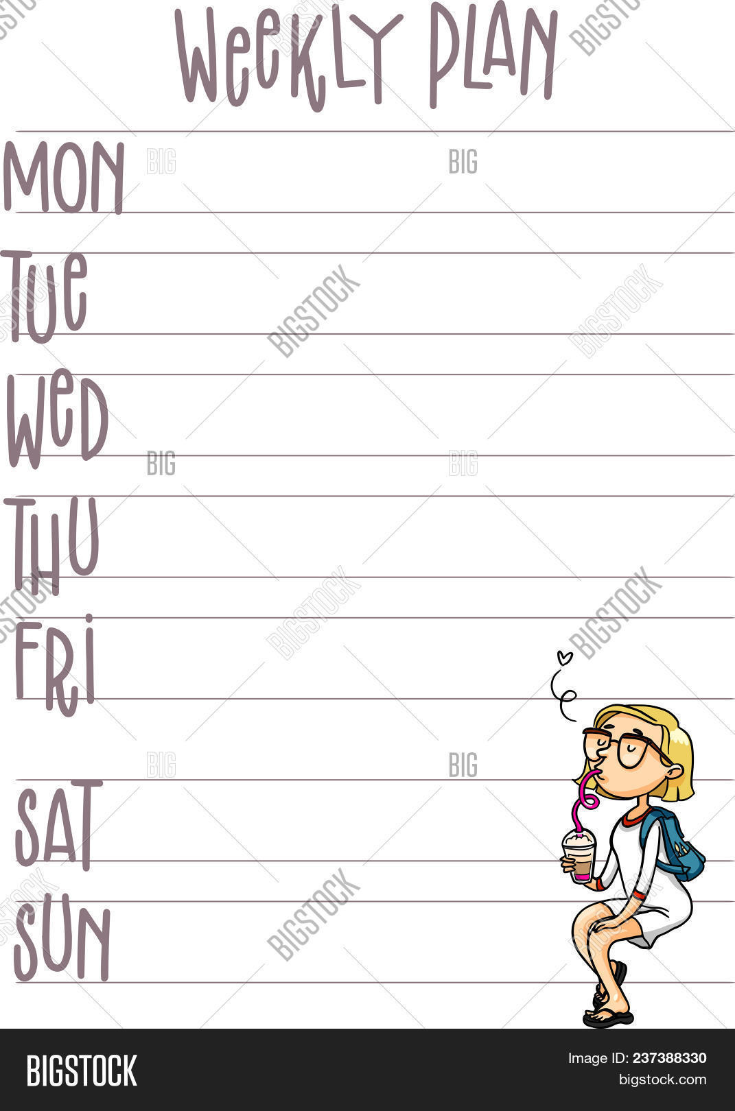 My Goals Daily, Vector & Photo (Free Trial) | Bigstock