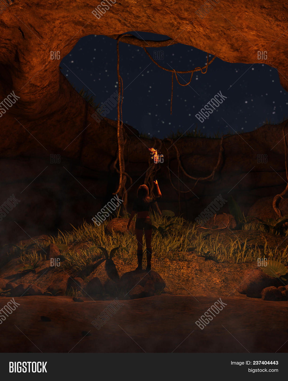 3d Illustration Girl Image & Photo (Free Trial) | Bigstock