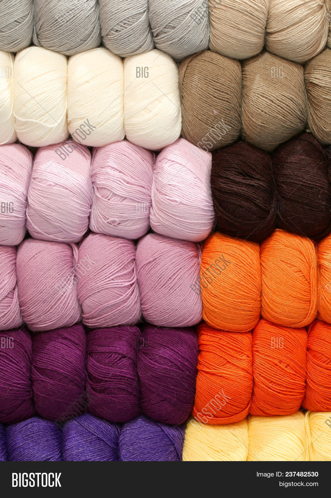 Balls Wool Many Colors Image & Photo (Free Trial) | Bigstock