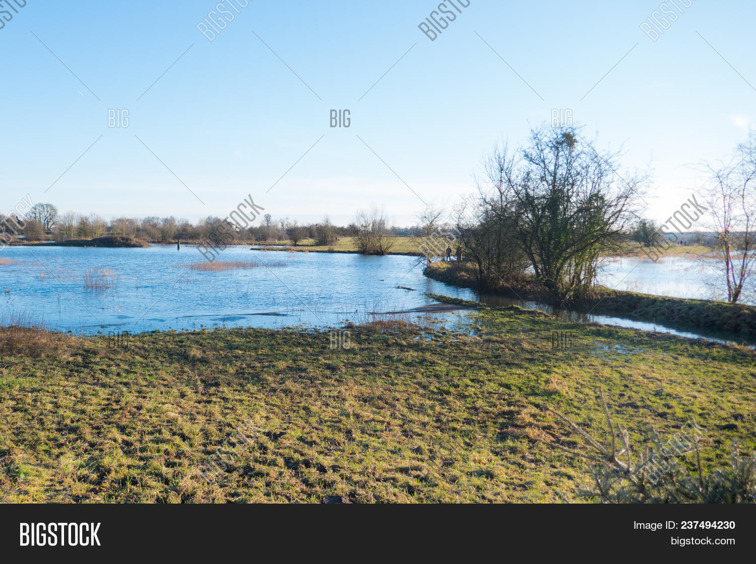 Overflow Bank Rhine Image & Photo (Free Trial) | Bigstock