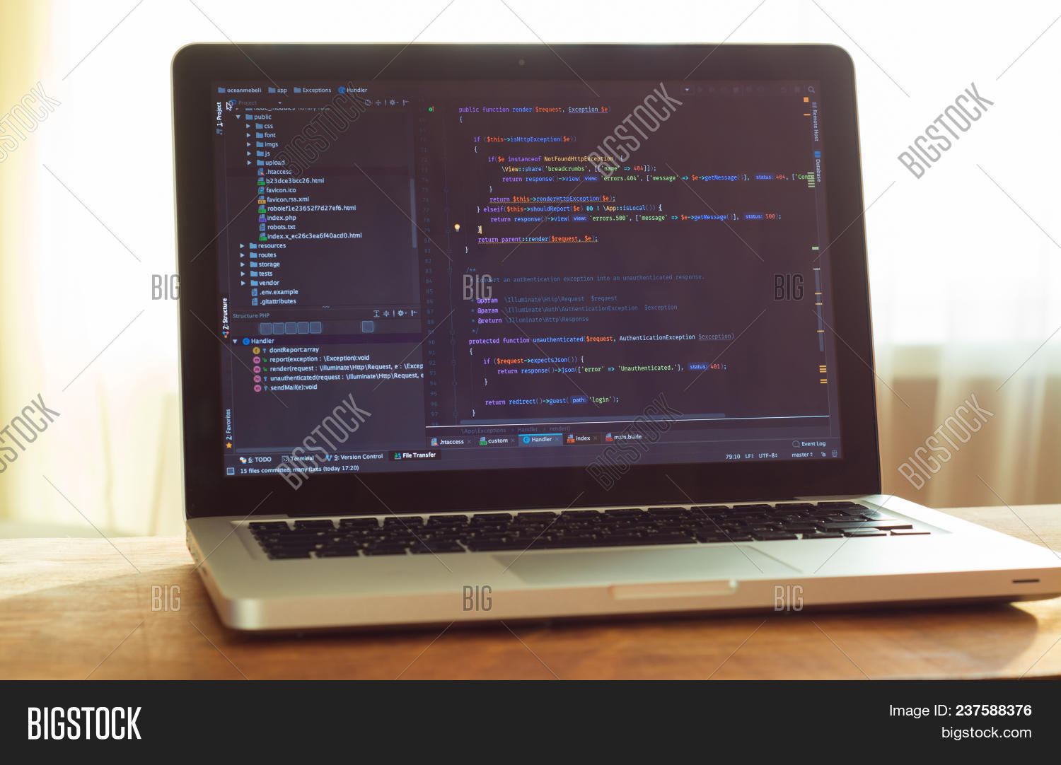 Php Coding On Monitor Image & Photo (Free Trial) | Bigstock