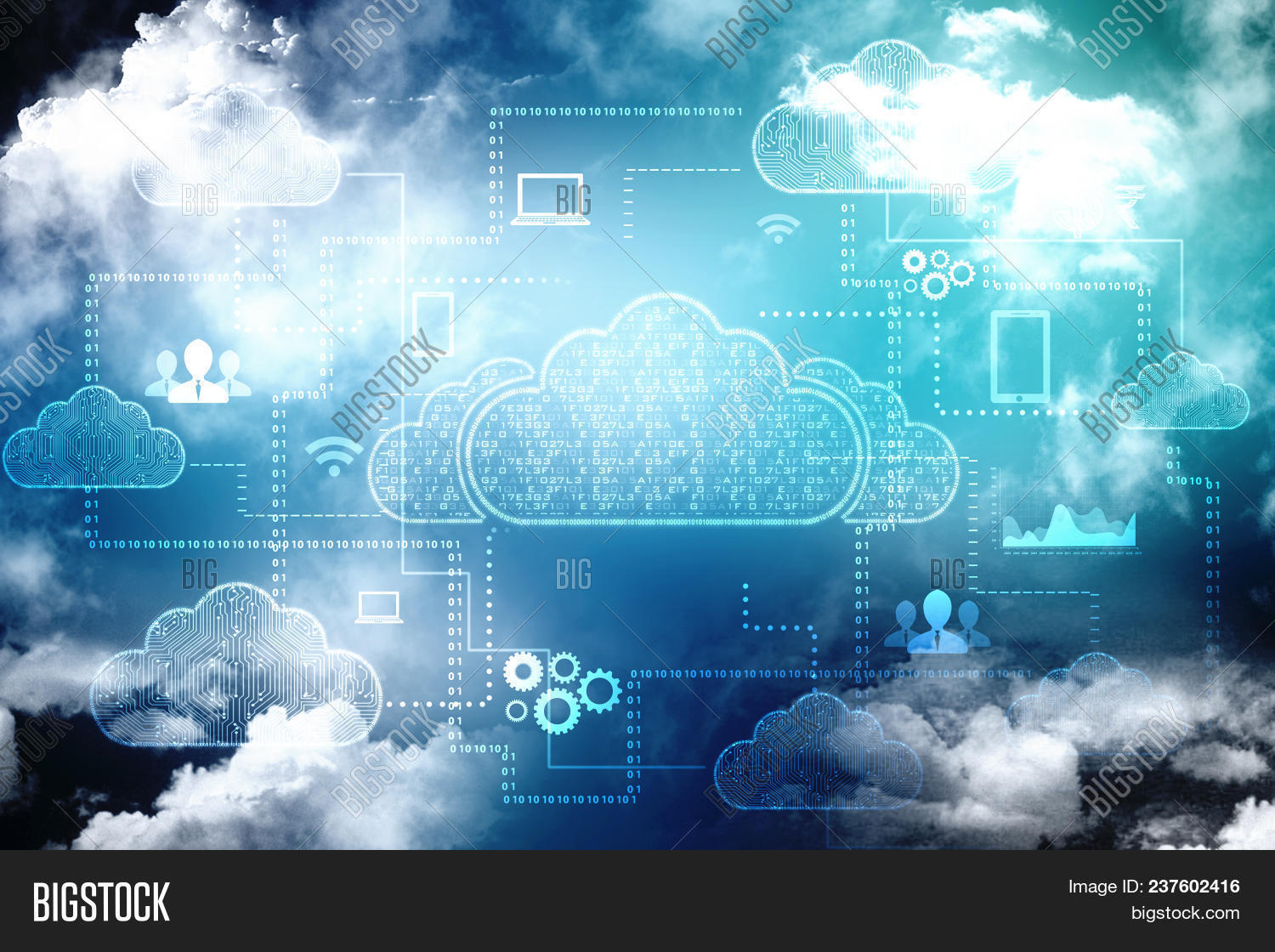 2d Rendering Cloud Image & Photo (Free Trial) | Bigstock