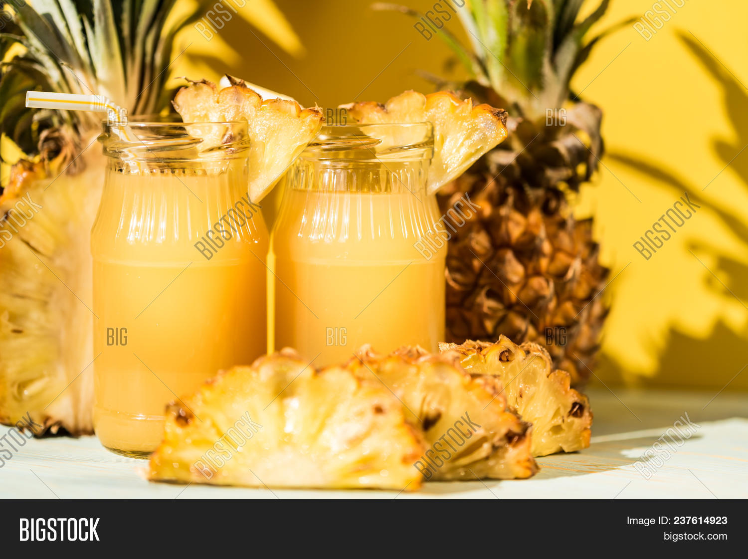 Jars Pulpy Fresh Image & Photo (Free Trial) | Bigstock