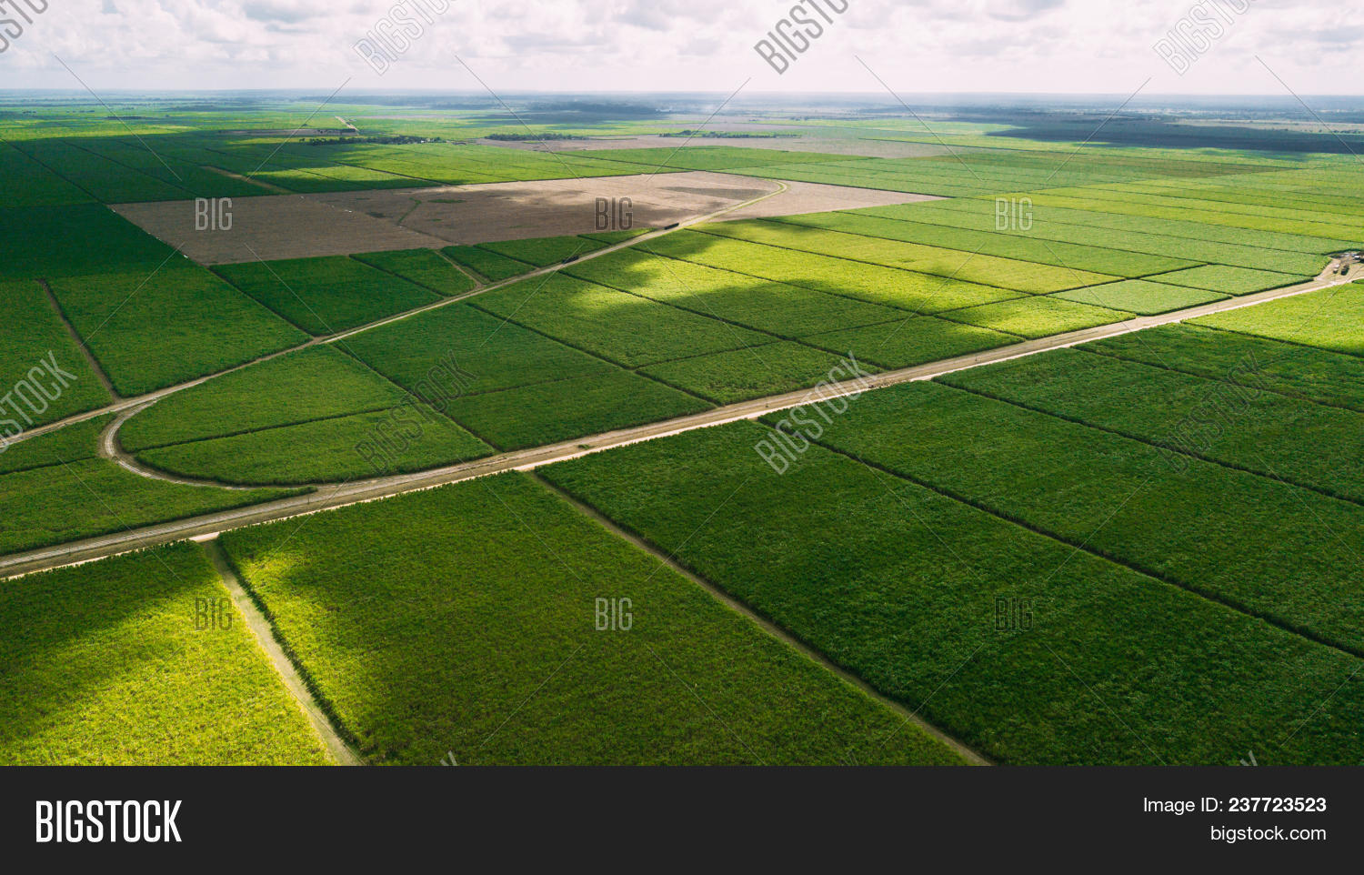 Ideal Flat Fields. Image & Photo (Free Trial) | Bigstock