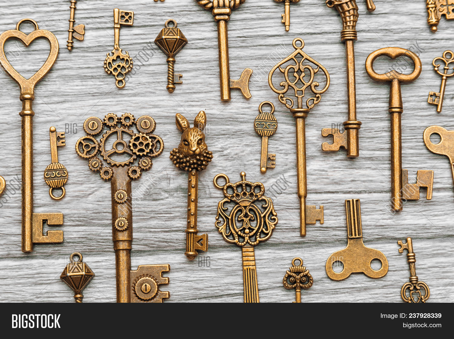 Vintage Antique Keys Image & Photo (Free Trial) | Bigstock