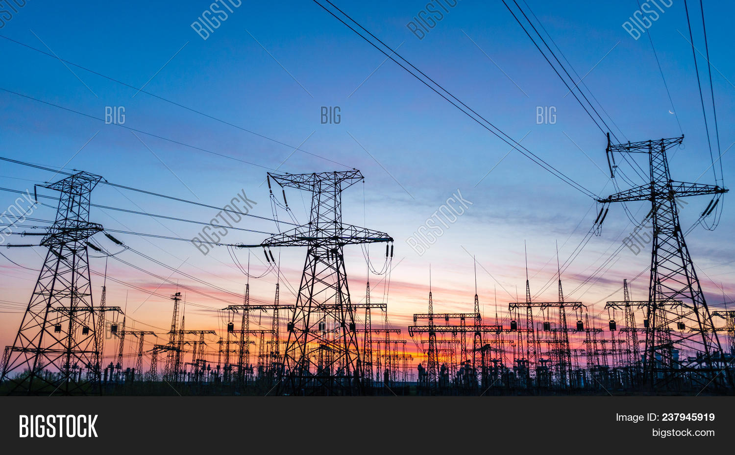 Electrical Substation Image & Photo (Free Trial) | Bigstock