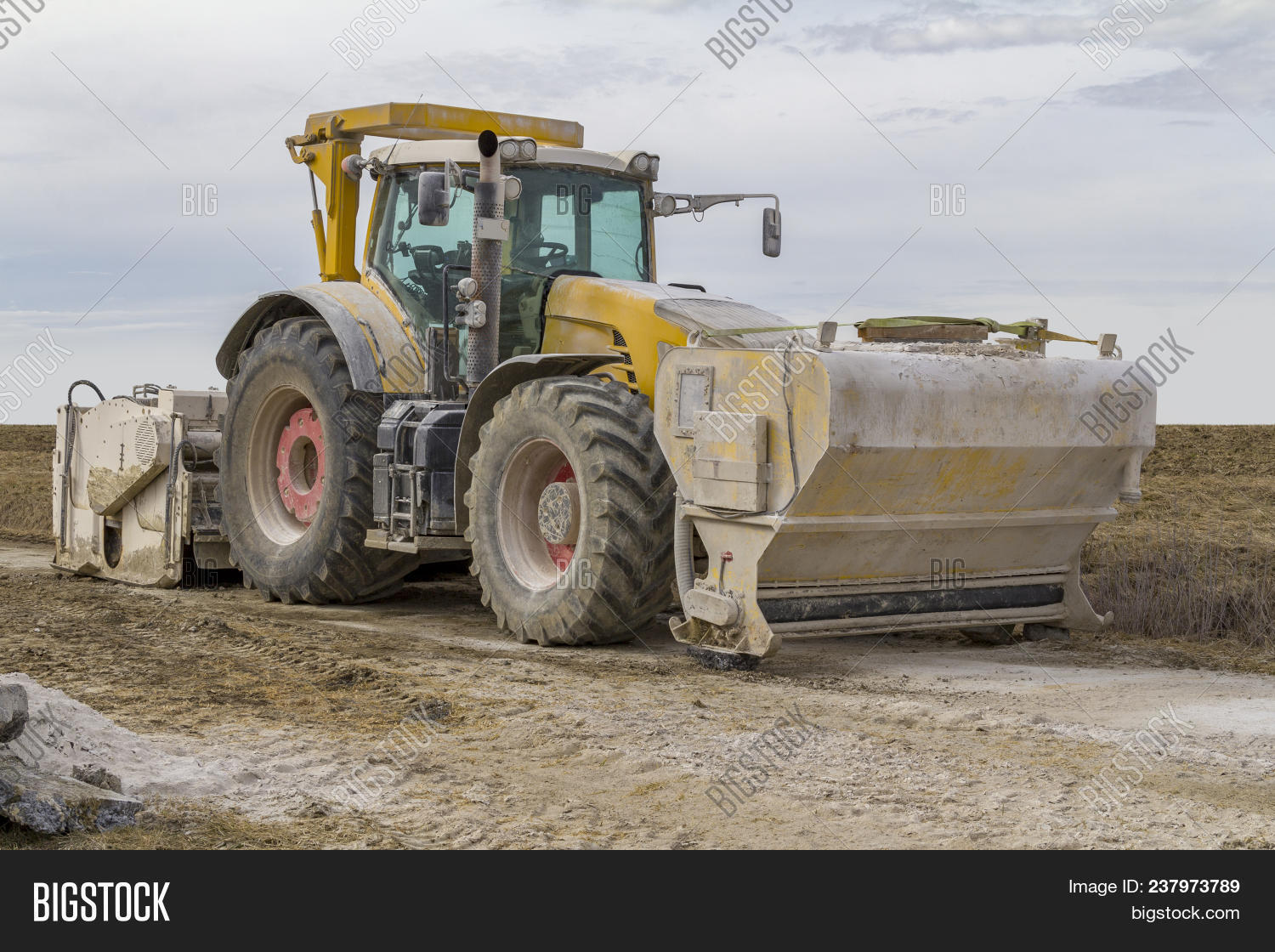 Yellow Loader Loamy Image & Photo (Free Trial) | Bigstock