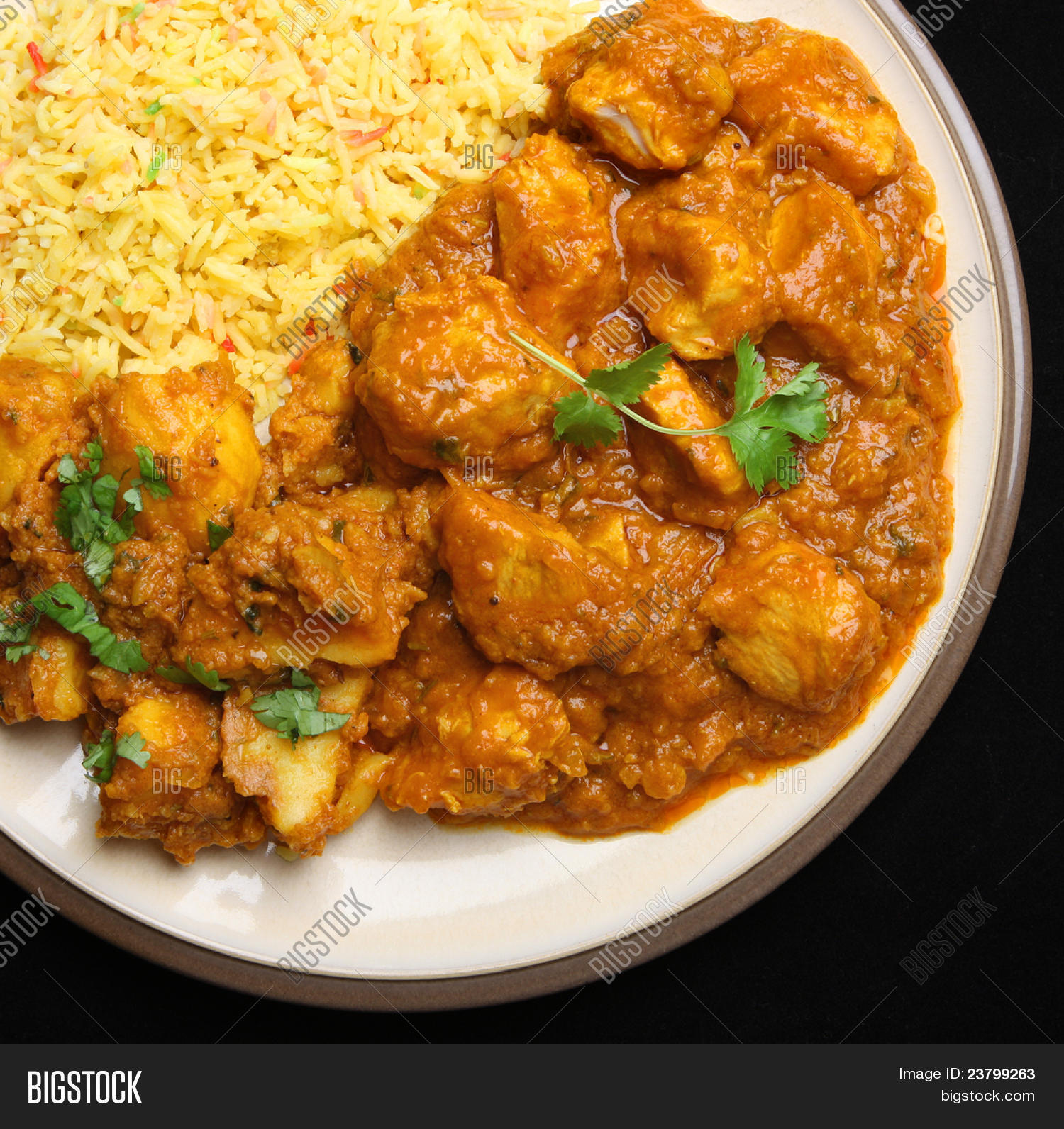 Indian Chicken Dansak Image & Photo (Free Trial) | Bigstock