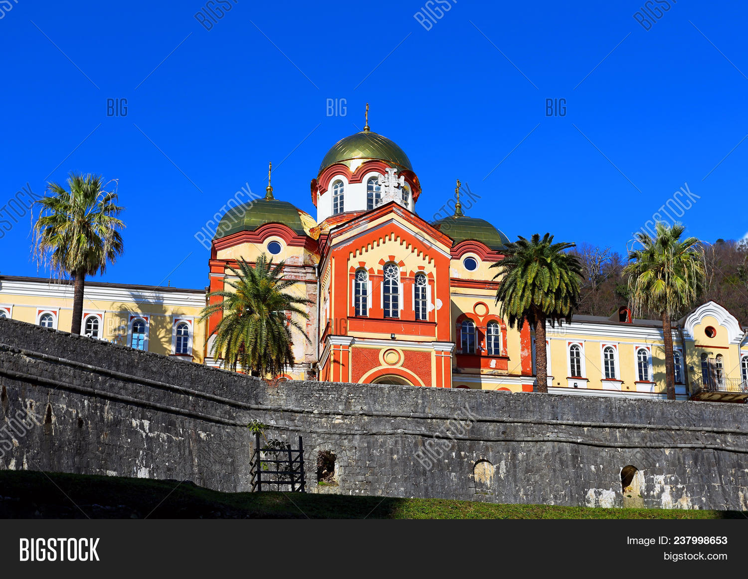 Old Monastery On Top Image & Photo (Free Trial) | Bigstock