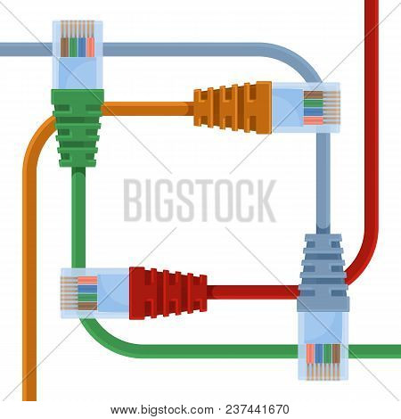 Ethernet Cables Vector & Photo (Free Trial) | Bigstock